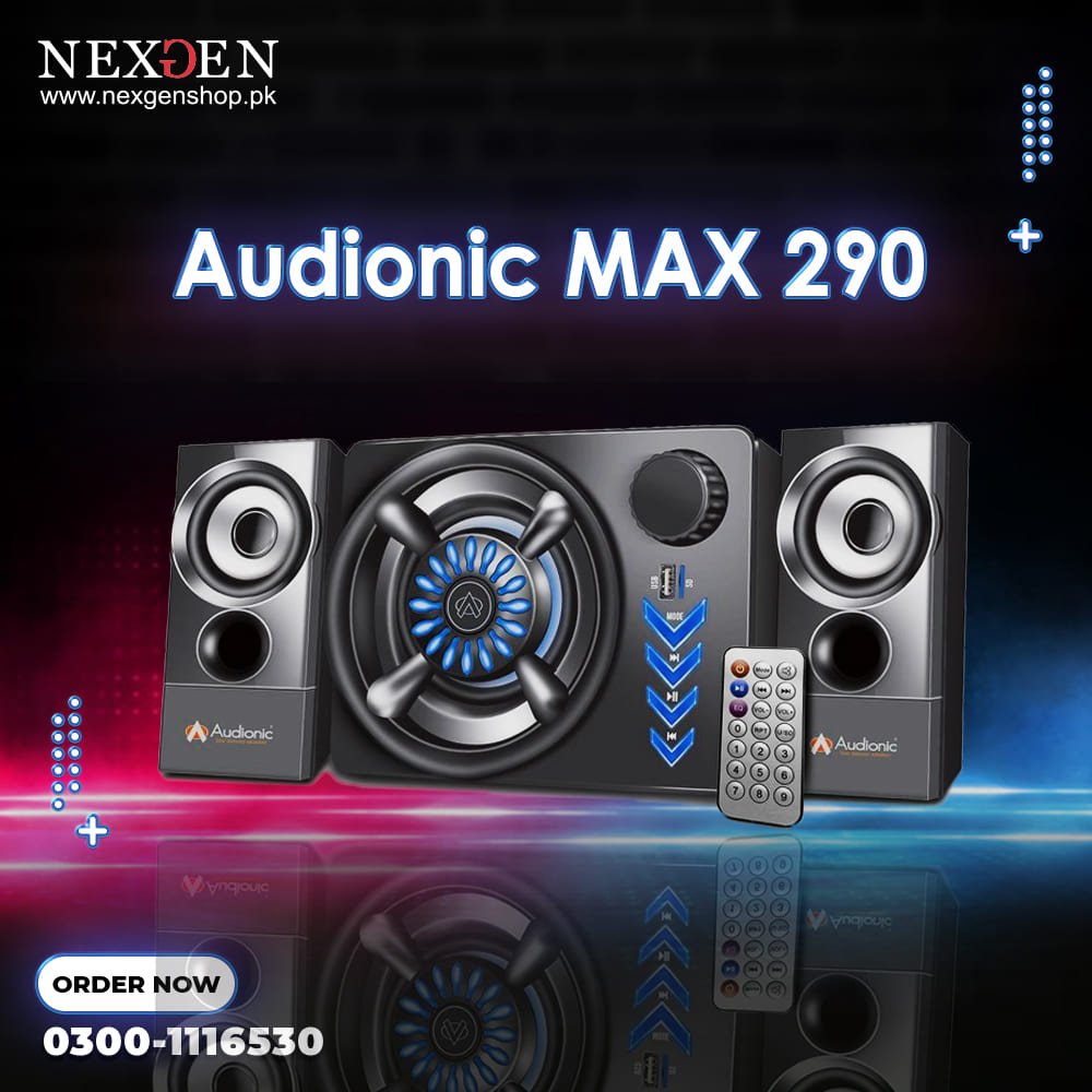 Audionic MAX 290 Price in Pakistan - NexGen Shop